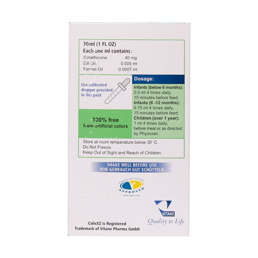 قطره کولیکز ویتان ۳۰ میلی لیتر - دراگ لند